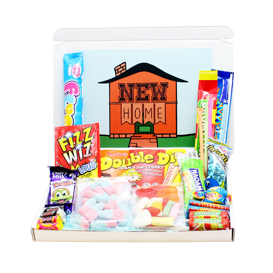 New Home Mini Retro Sweets Box – Letterbox Friendly